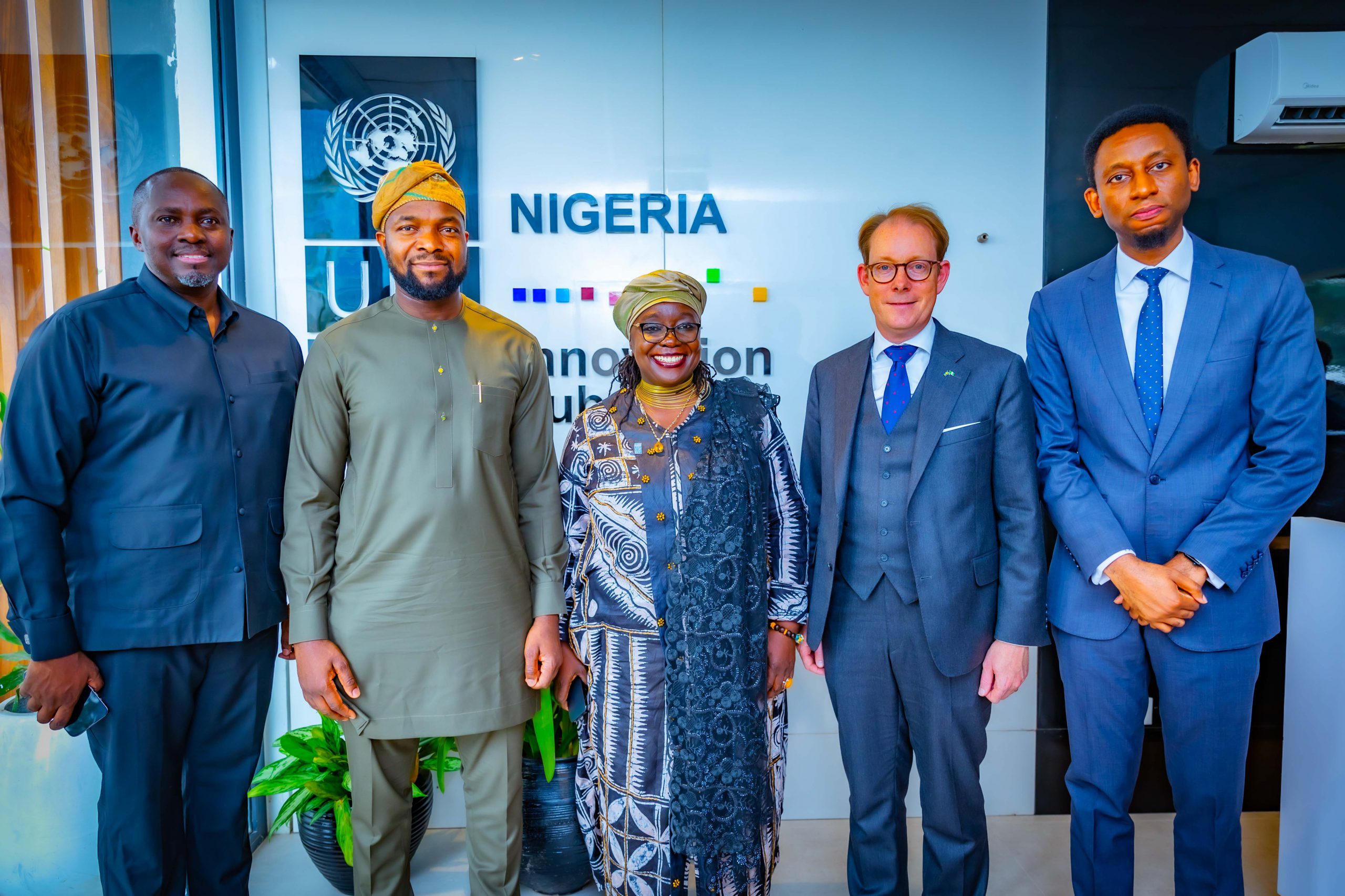 Dr. Tijani Visits UNDP Innovation Hub in Lagos; Tasks Innovators to Pursue Workable Solutions ...